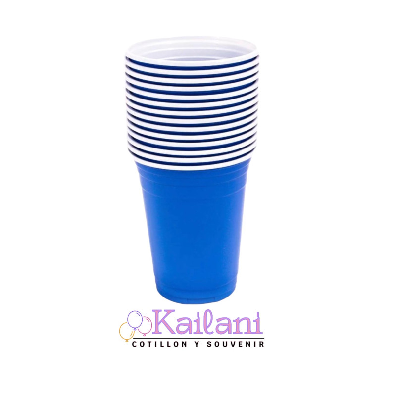 VASO AMERICANO AZUL 500cc *30U