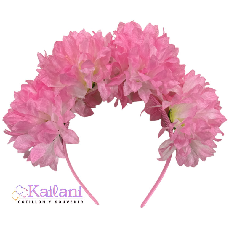 VINCHA 4 FLORES CON LUZ *1U